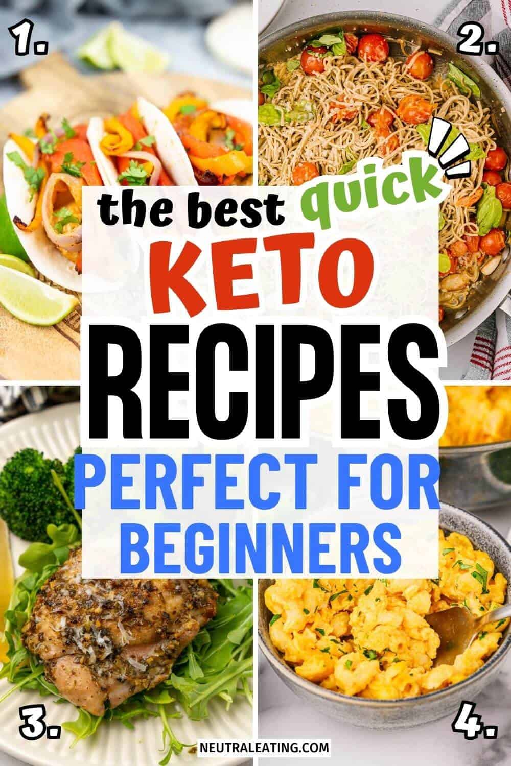 26 Easy Keto Recipes for Beginners - Neutral Eating