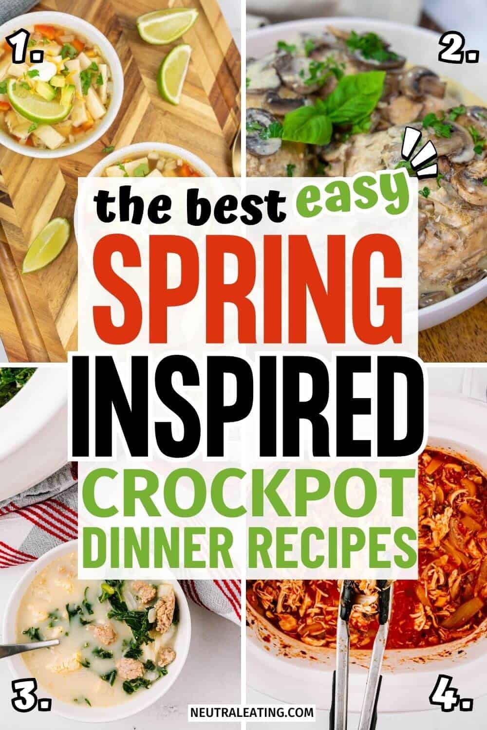 20 Easy Spring Dinners - Neutral Eating