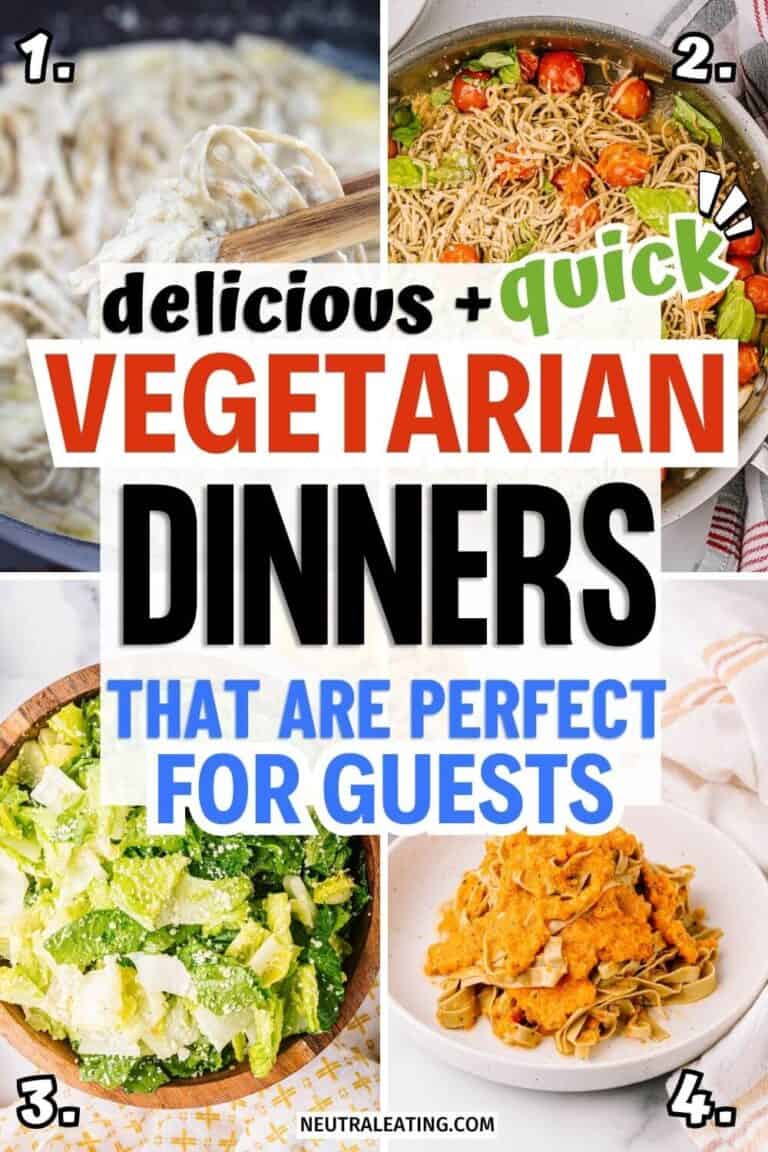 20 Quick Dinners for When You Have Guests - Neutral Eating