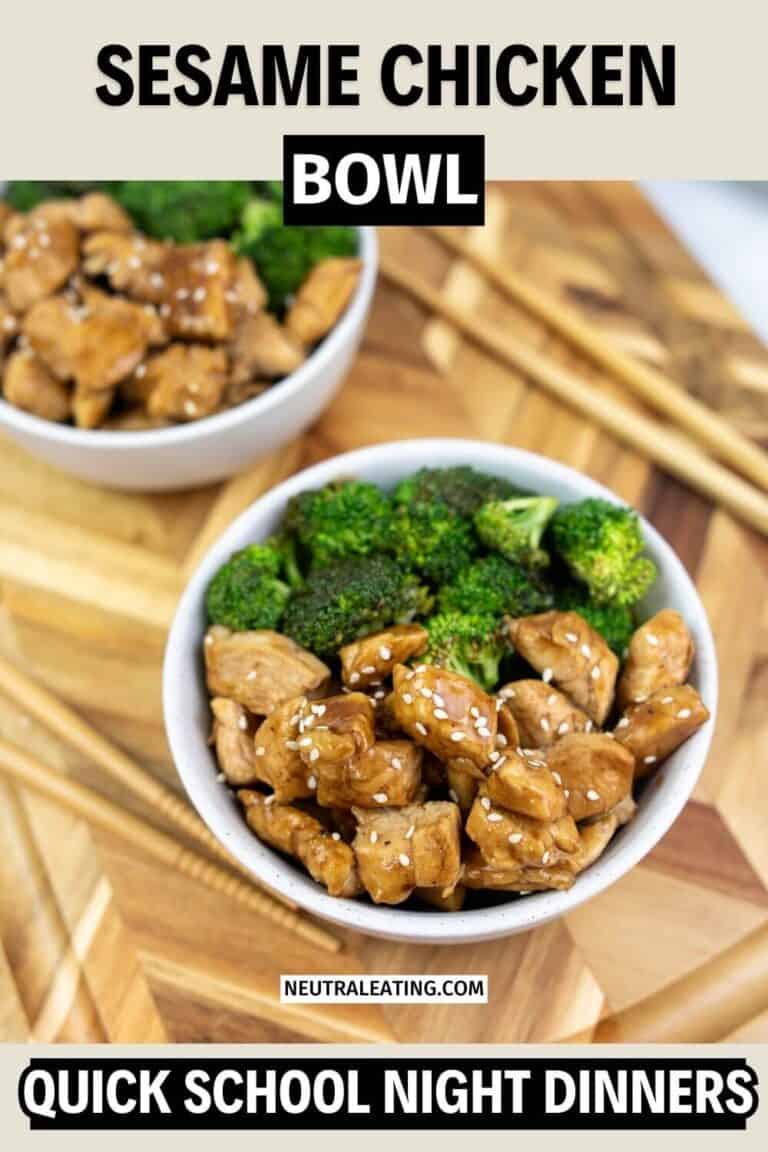 20 Quick School Night Dinners - Neutral Eating