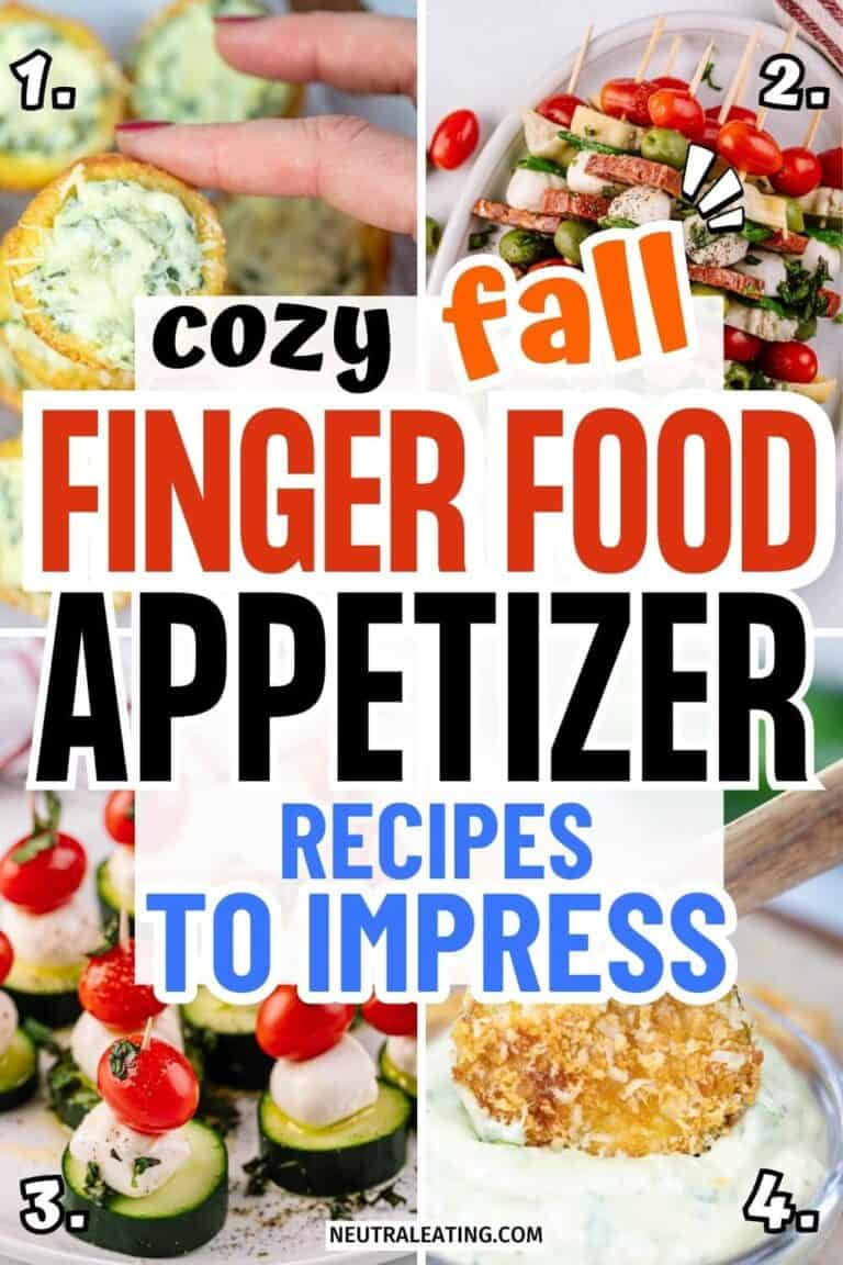 20 Easy Fall Appetizers - Neutral Eating