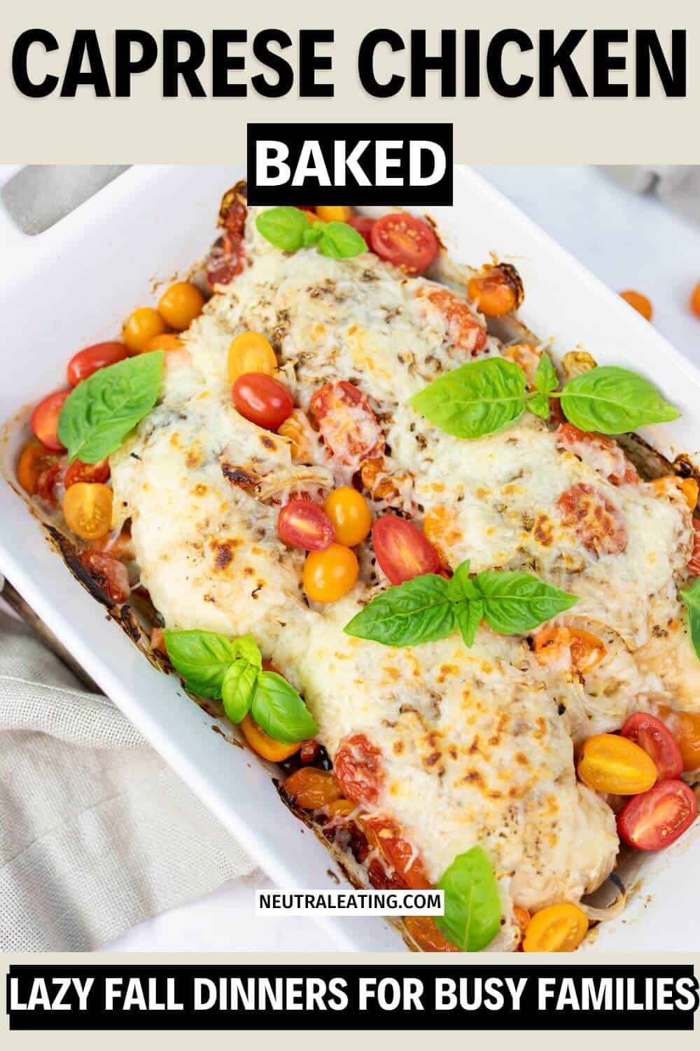 20 Lazy Fall Dinners for Busy Families - Neutral Eating