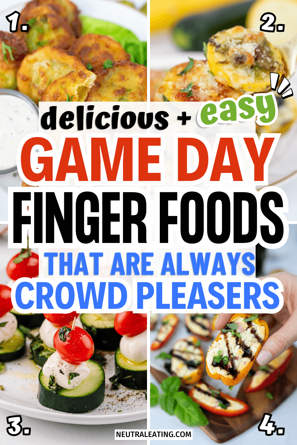 20 Easy Game Day Foods - Neutral Eating