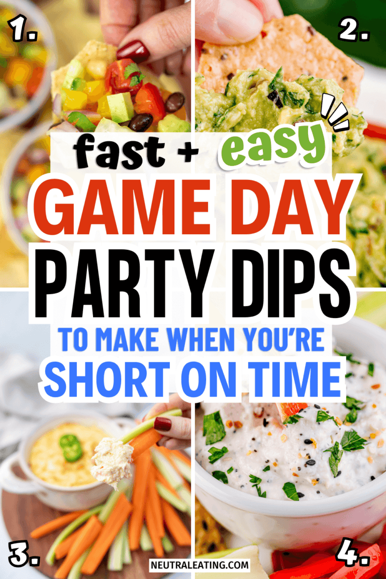20 Easy Game Day Foods - Neutral Eating