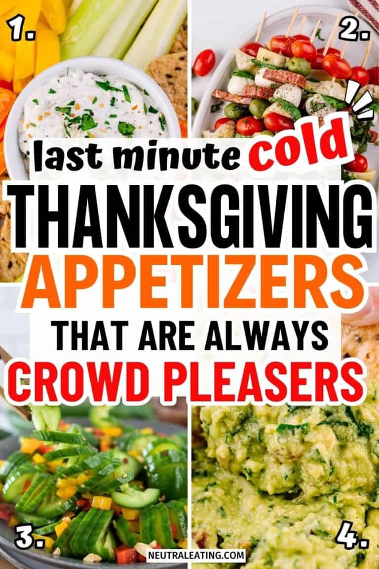 20+ Low Carb Thanksgiving Appetizers - Neutral Eating