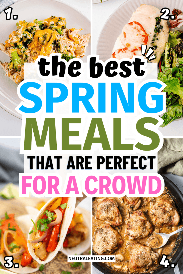 20 Best Spring Meals - Neutral Eating