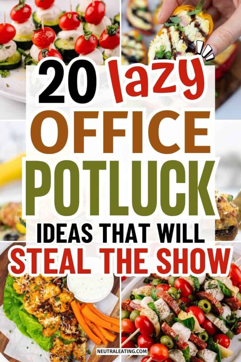 20 Office Potluck Ideas - Neutral Eating