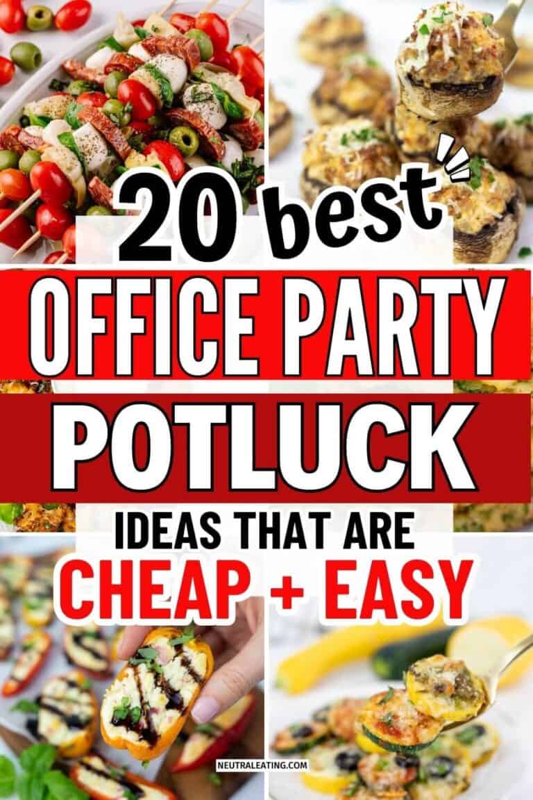 20 Office Potluck Ideas - Neutral Eating