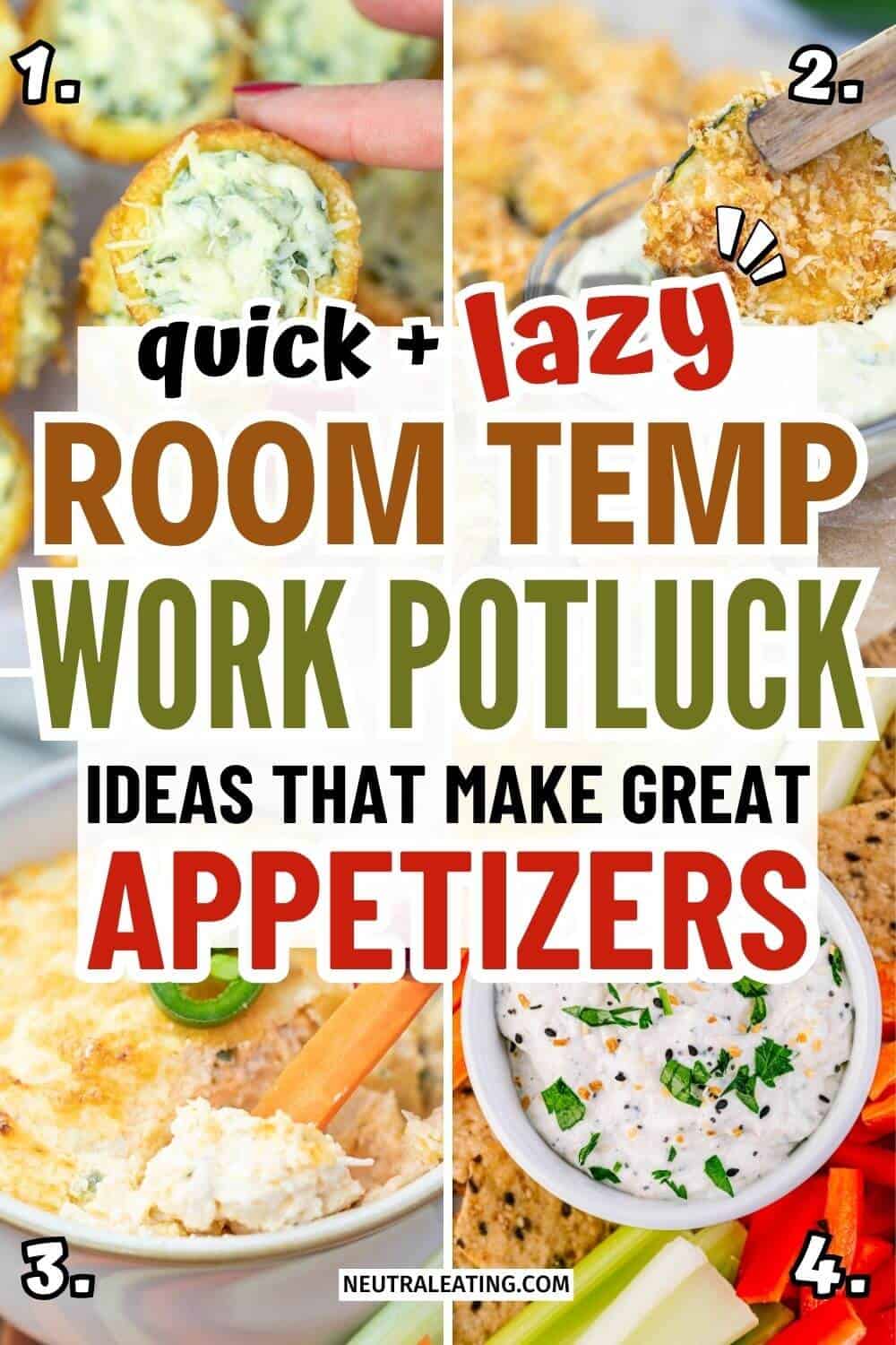 20 Office Potluck Ideas - Neutral Eating