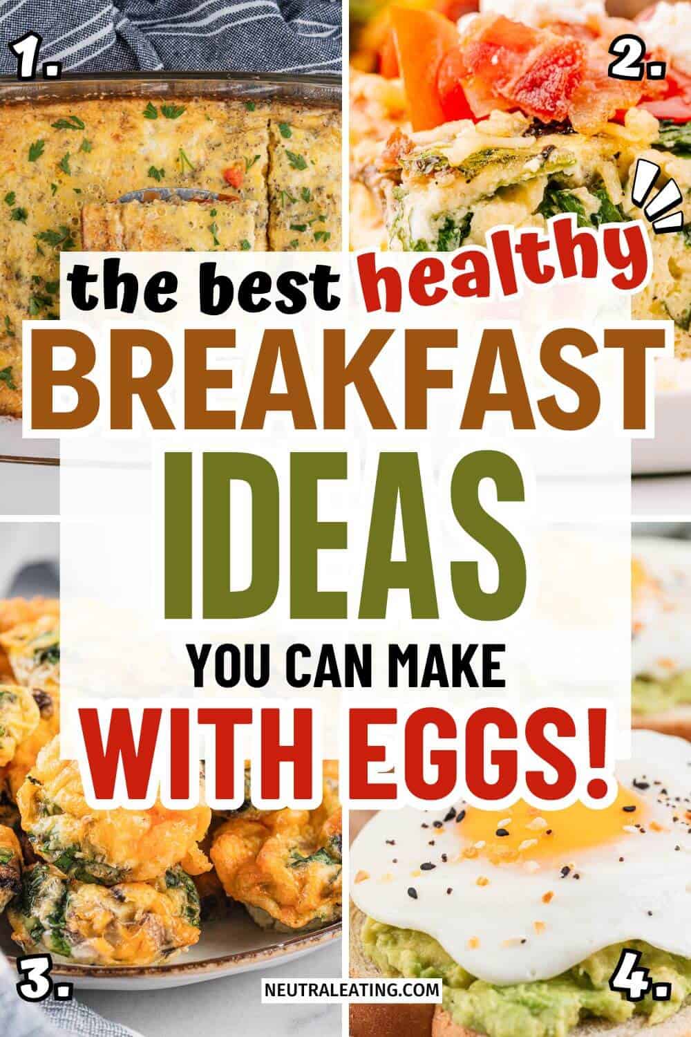 20 Healthy Breakfast Recipes - Neutral Eating
