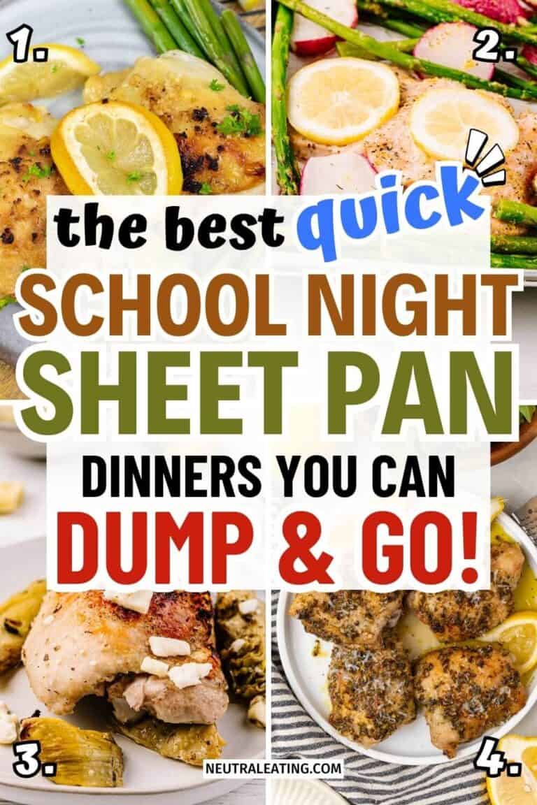 20 Back to School Dinner Ideas - Neutral Eating